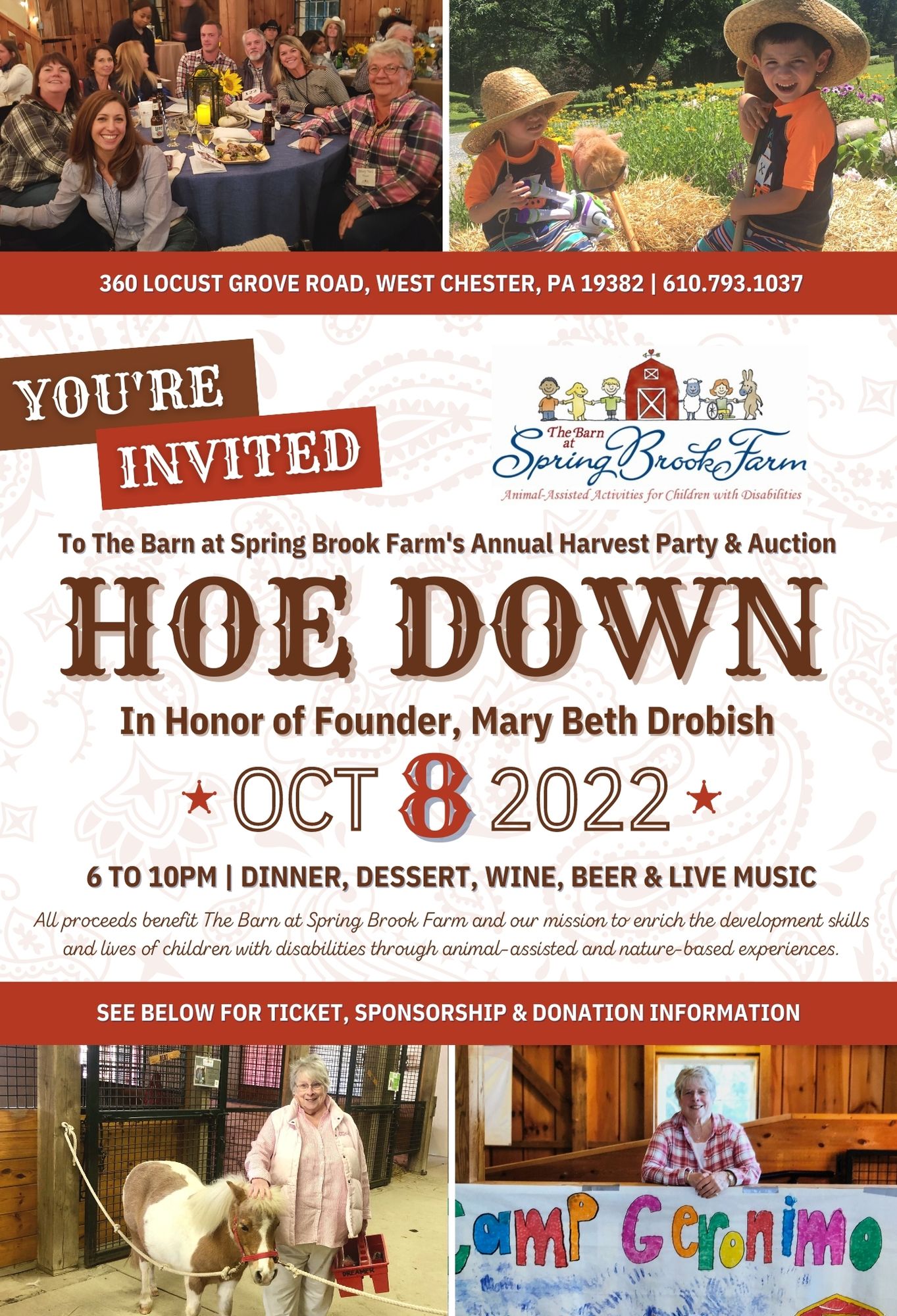 Hoe Down Ad for website (4) - The Barn at Spring Brook